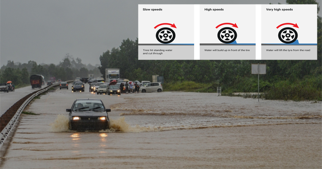 Proper Driving Techniques When Navigating Flooded Roads - Nasi Lemak Daily