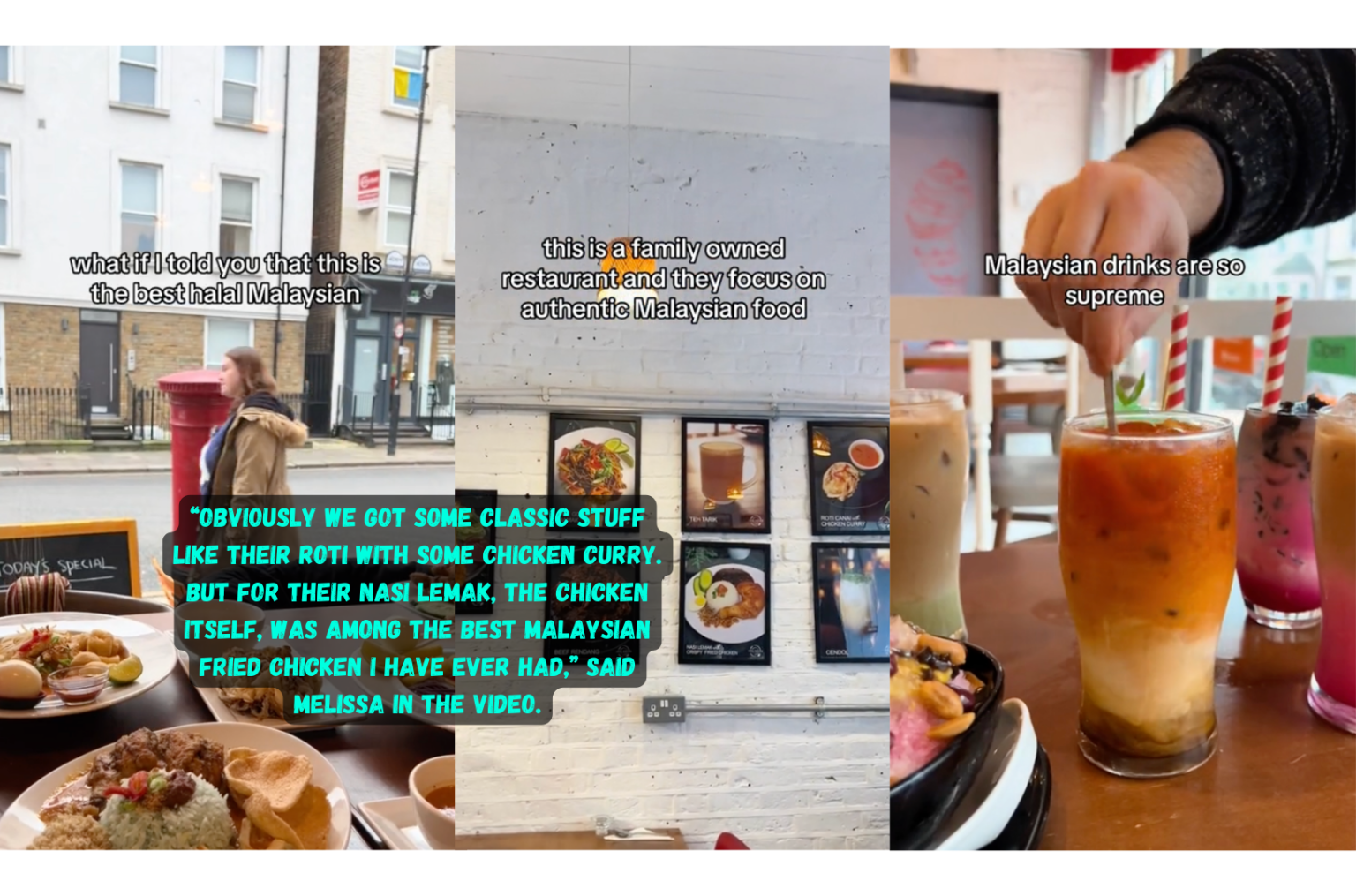 Malaysian TikToker Uncovers Affordable Halal Eatery in London - Nasi ...