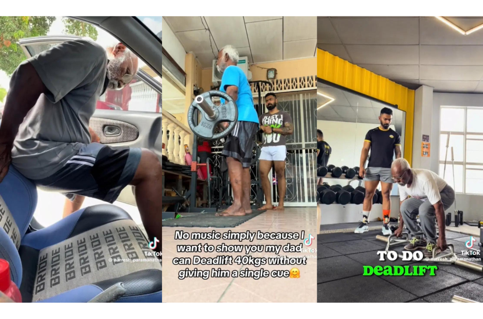 77-Year-Old Malaysian Wows Crowd by Deadlifting 40kgs Solo – No Cue ...