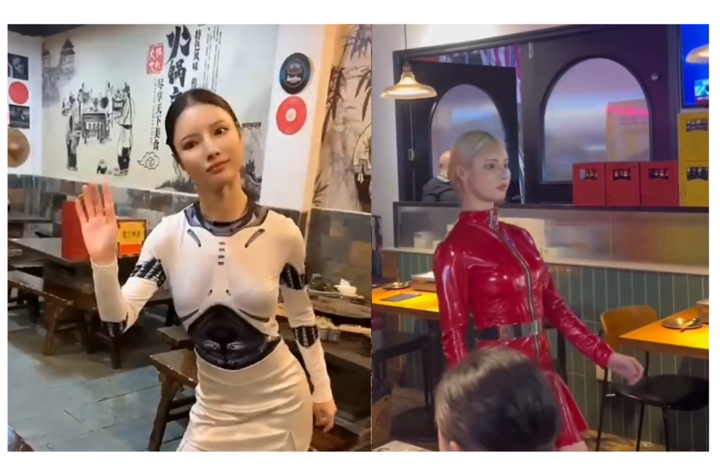 Hot Pot Owner's Realistic Robotic Movements Make It Hard To Tell If She ...