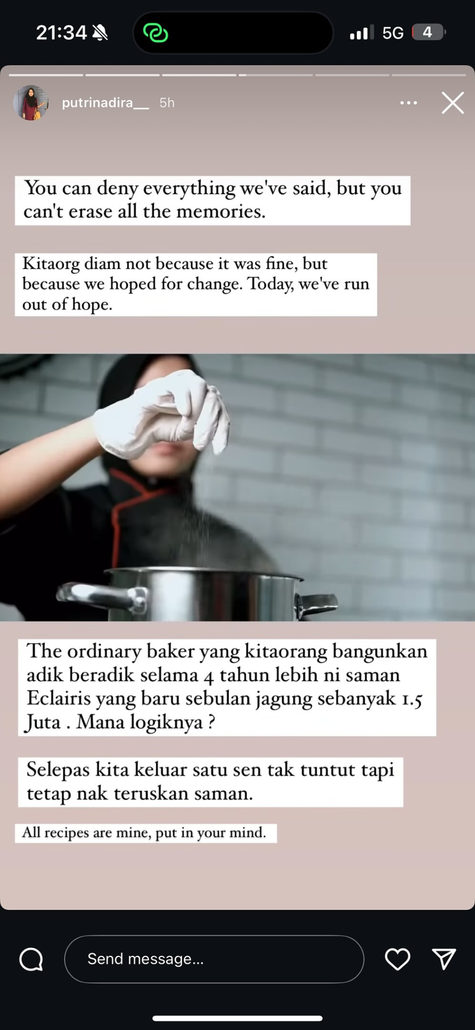 The Ordinary Baker Sues Eclairis for RM1.5 Million, Family Feud Goes ...